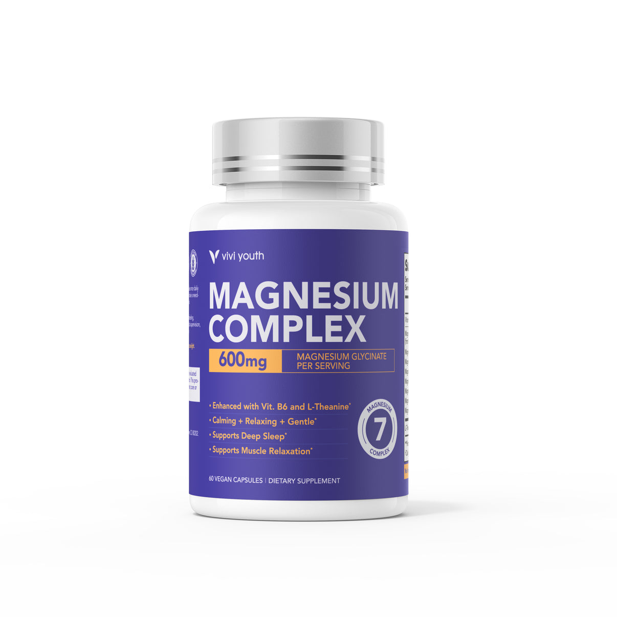 Magnesium Complex, 7 High Absorption Magnesium Supplement – VIVI Youth